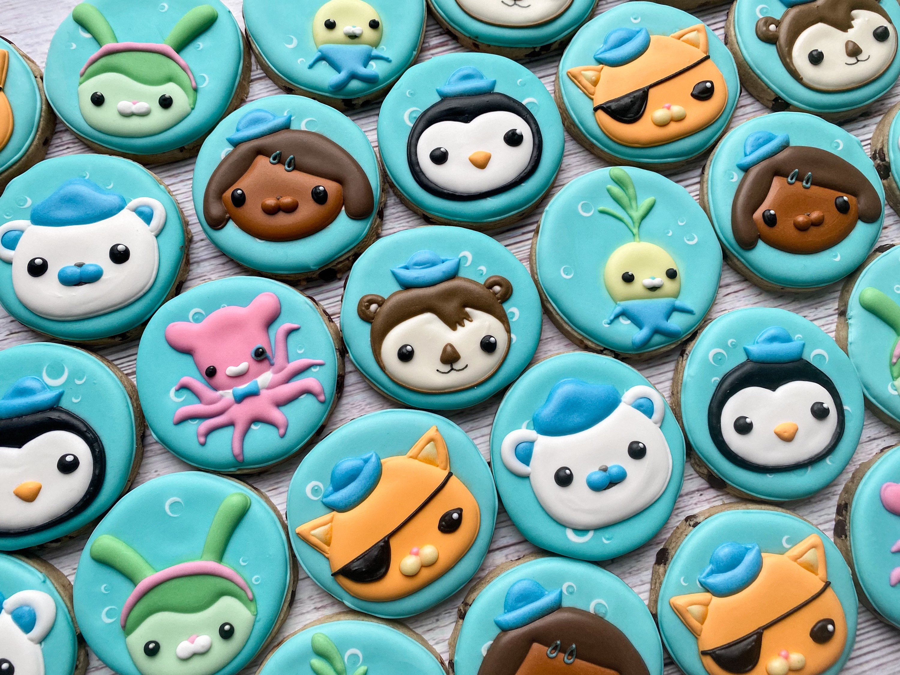 18 Octonauts Cookies (vegan) - Etsy