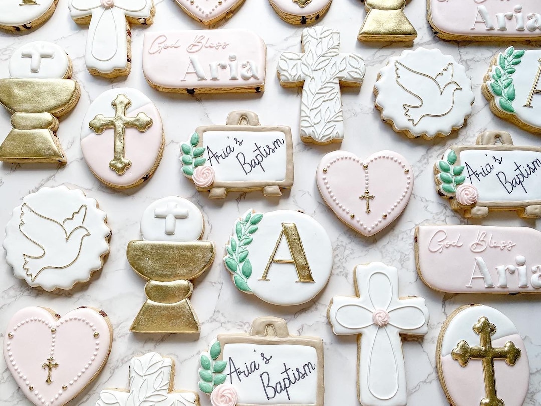 18 First Communion Cookies (vegan) - Etsy