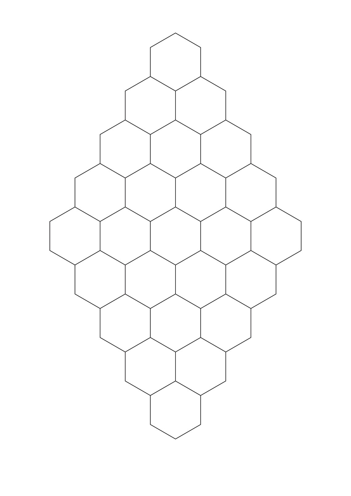 Editable Honeycomb Board Game Template - Etsy