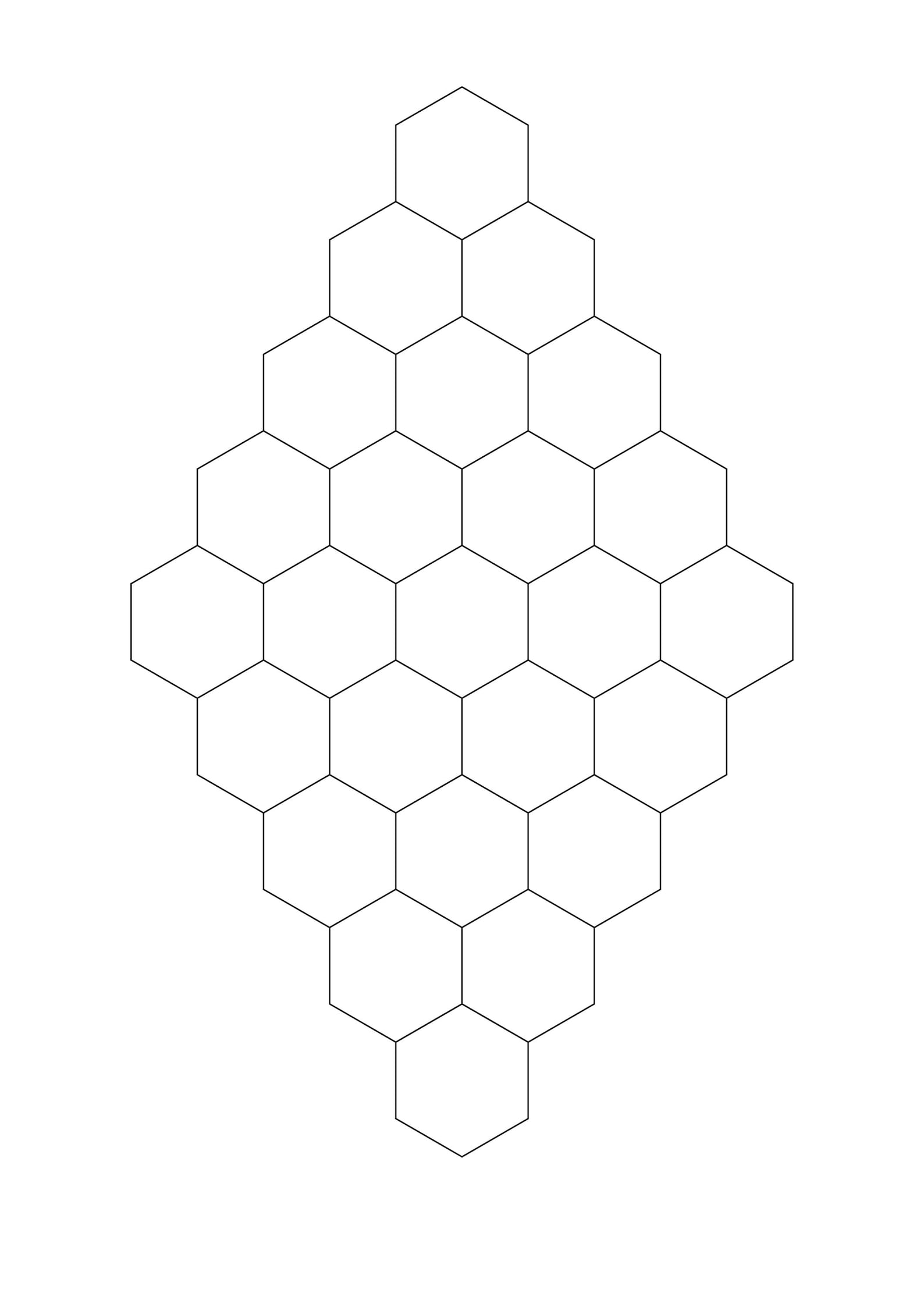 Editable Honeycomb Board Game Template - Etsy