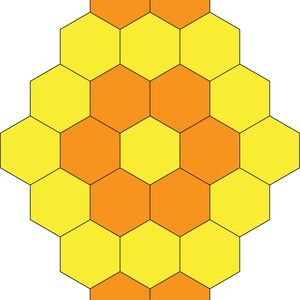 Editable Honeycomb Board Game Template - Etsy