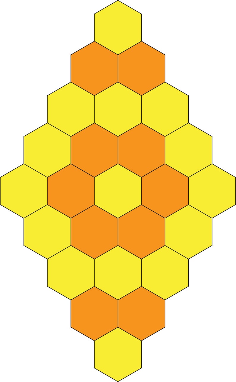 Editable Honeycomb Board Game Template - Etsy