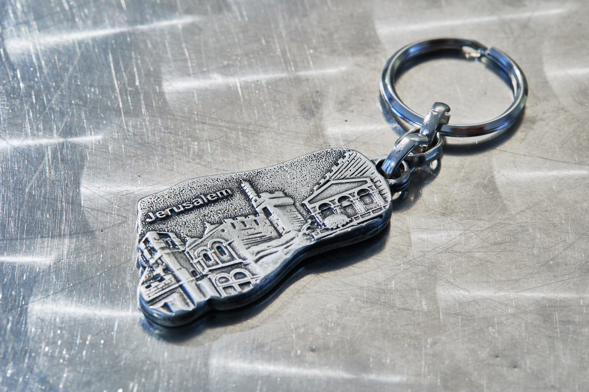 Jerusalem Keychain With Sacred Soil From the Garden of Gethsemane, Mt ...