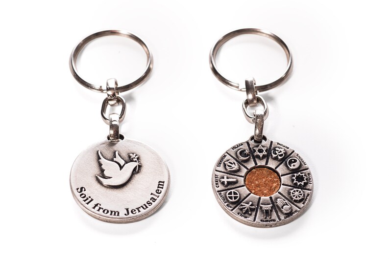 12 Religion Symbols Keychain. Piece of Art! Meaningful Pendant Handmade ...