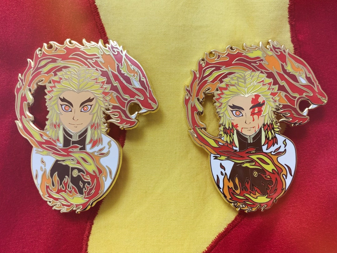 Flame Breathing Pin - Etsy