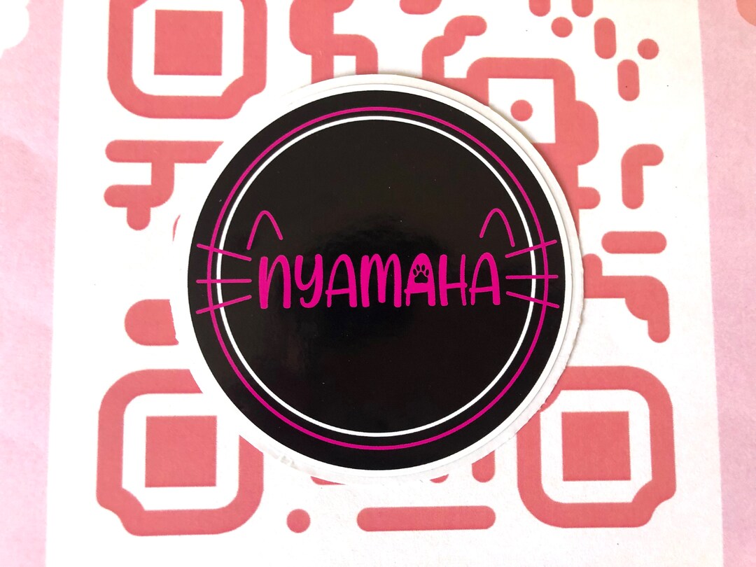 Nyamaha Classic Logo Sticker - Etsy