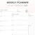 A4 Study Planner Printable | Student Planner PDF | Student Daily ...