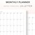 A4 Study Planner Printable | Student Planner PDF | Student Daily ...
