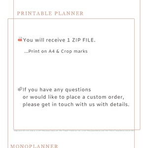 A4 Study Planner Printable | Student Planner PDF | Student Daily ...
