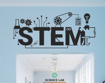 Stem Wall Decal - Etsy