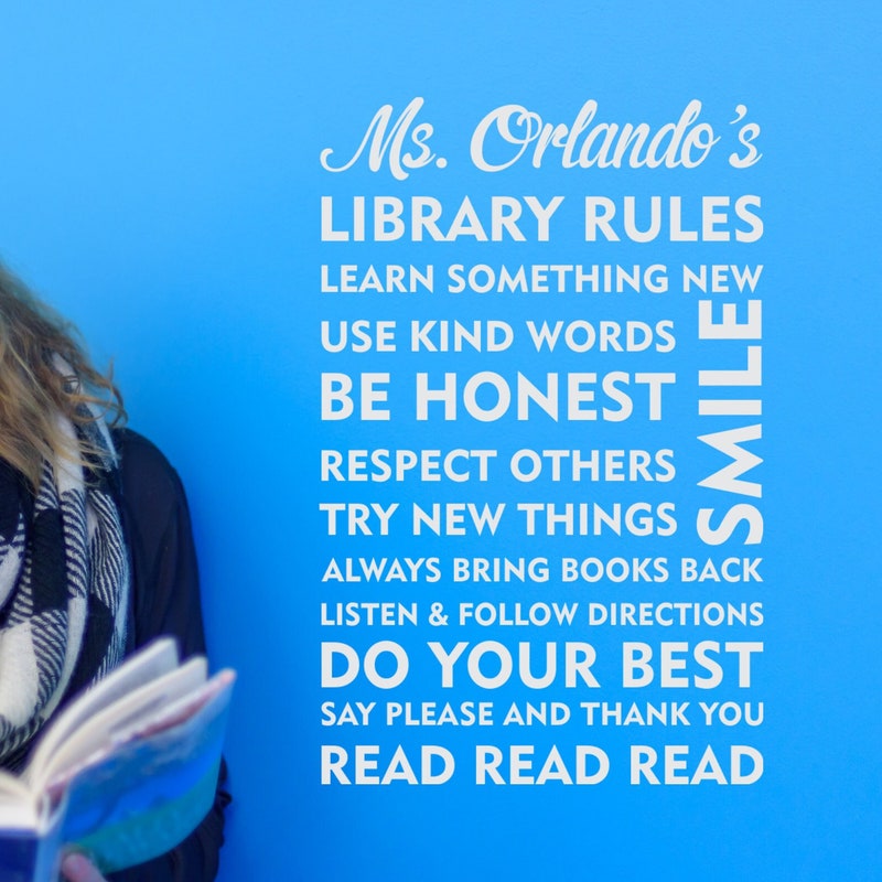 Library Decor - Etsy