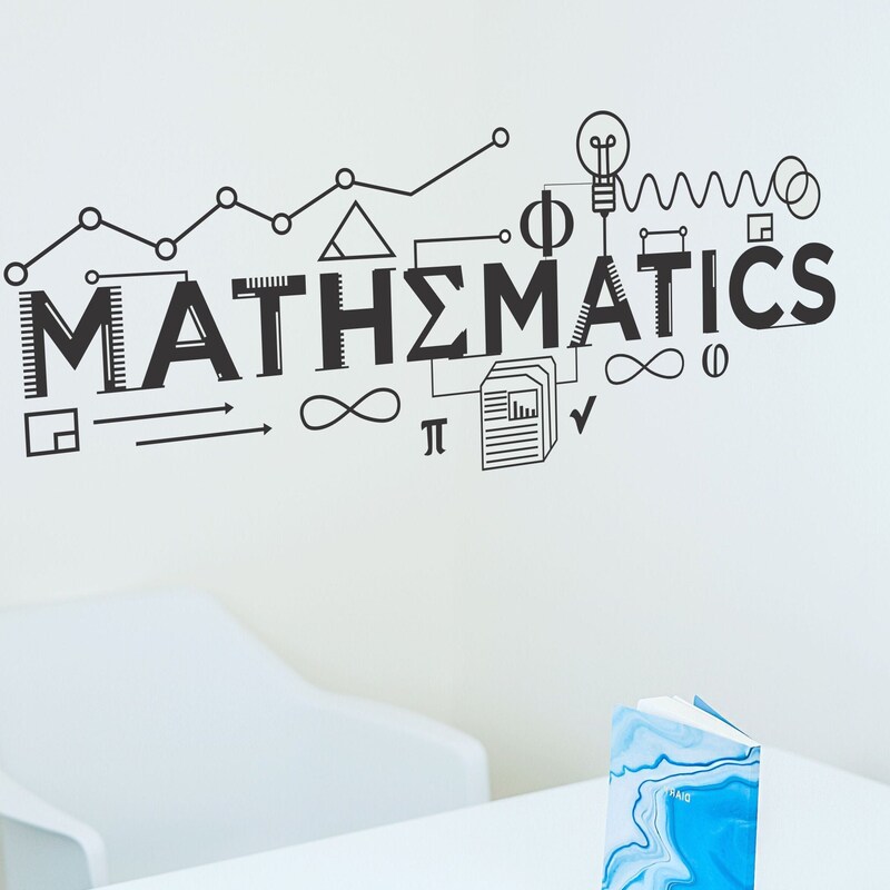 Math Decal - Etsy