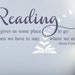 Reading Quote | Inspirational Wall Decal & Decor for School Classrooms ...