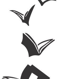 Books Have Wings Library Display Idea | Wall Decal & Decor for Your ...