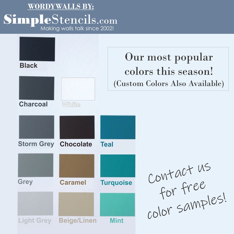 Be Our Guest Guest Room Wall Decal Sticker Stencil Guest - Etsy