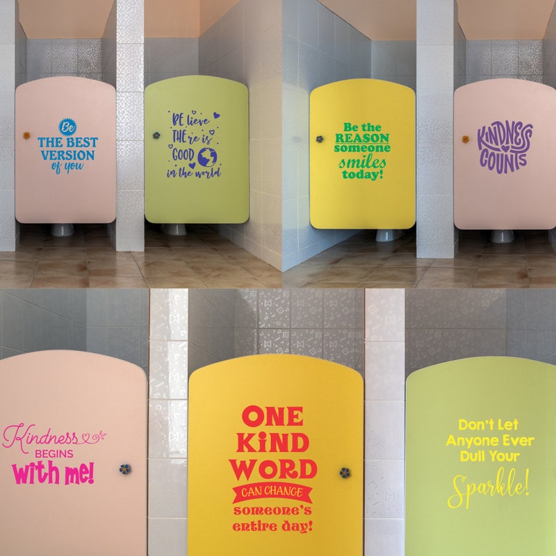School Bathroom Decals - Etsy
