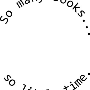 So Many Books so Little Time | Wall Decal for Your School Classroom ...