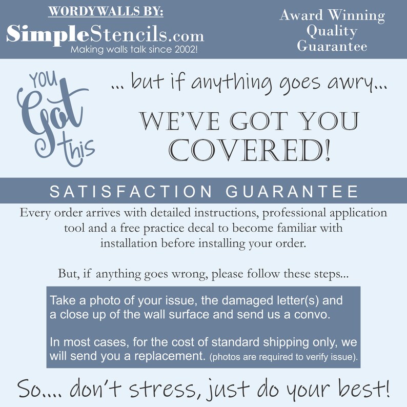 Be Our Guest Guest Room Wall Decal Sticker Stencil Guest - Etsy