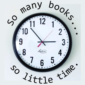 So Many Books so Little Time | Wall Decal for Your School Classroom ...