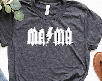 Rocker Mom Shirt - Etsy