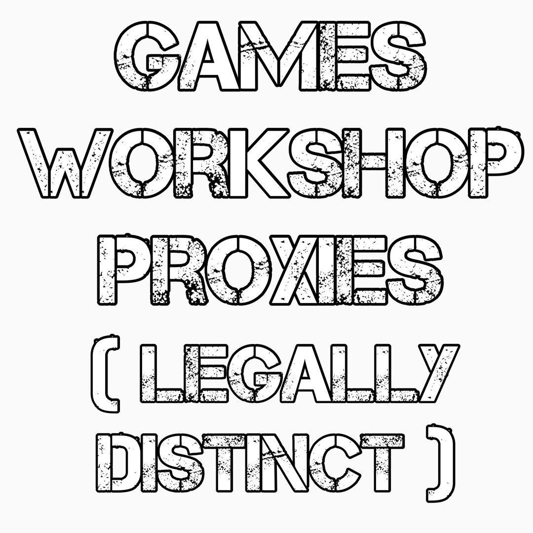 3D Printed Proxy Models for ANY GAME - Etsy