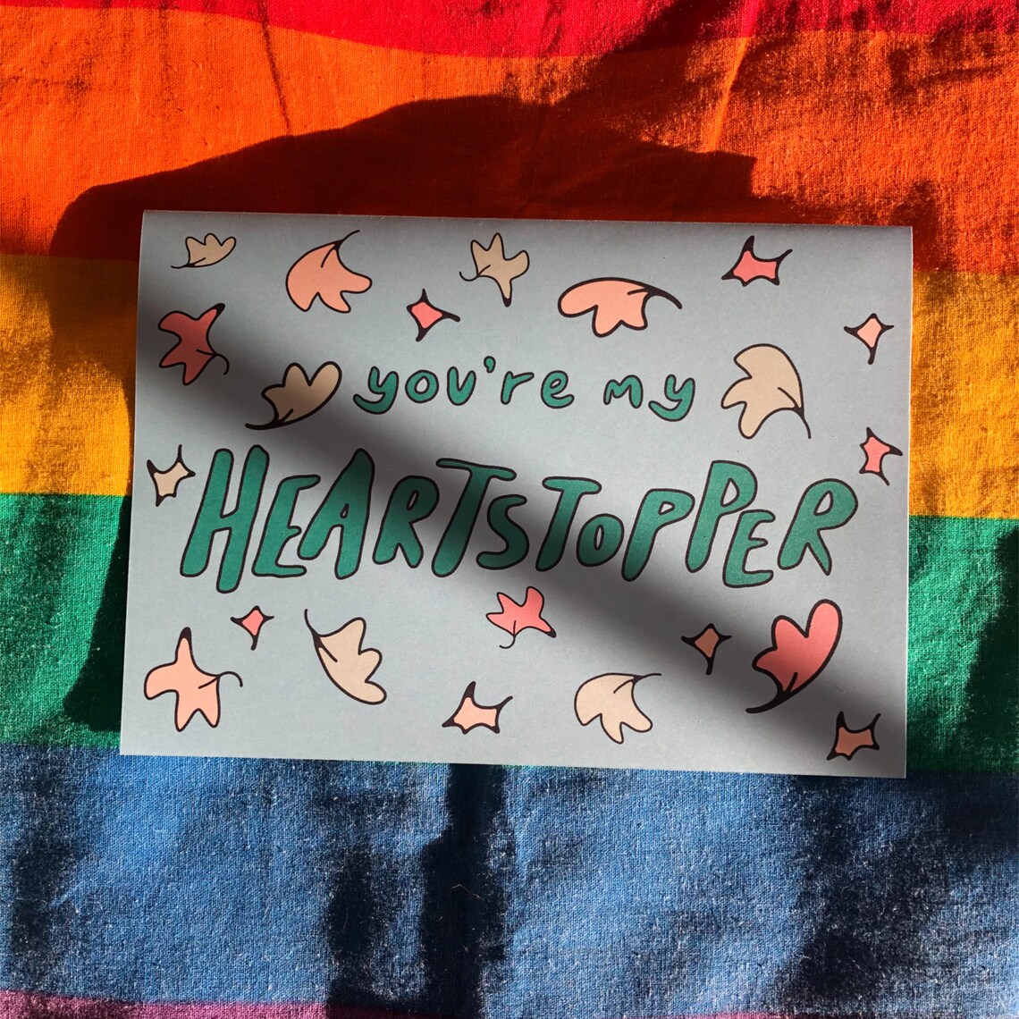 Heartstopper Card Greeting Card Gif for Partners LGBTQ - Etsy UK