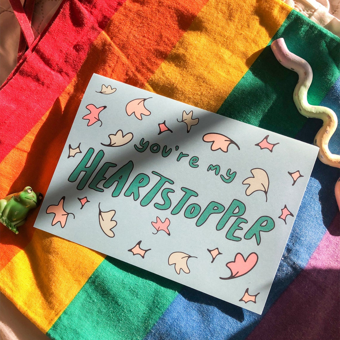 Heartstopper Card Greeting Card Gif for Partners LGBTQ - Etsy UK