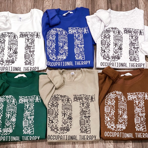 Crew Neck Printing - Etsy