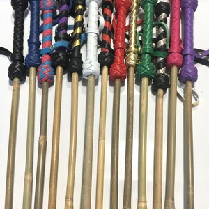 Cane With Leather Wrapped Handle 29 Handmade - Etsy