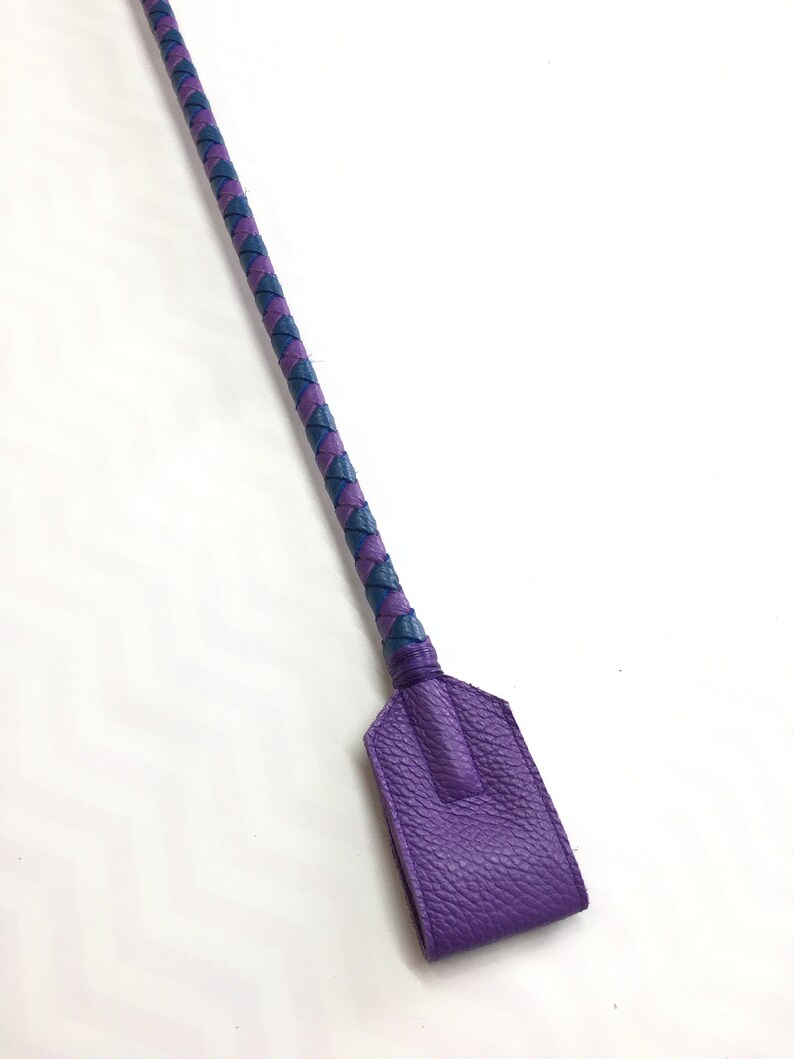 Leather Riding Crop 29" Handmade - Limited Color, Discipline Tool ...