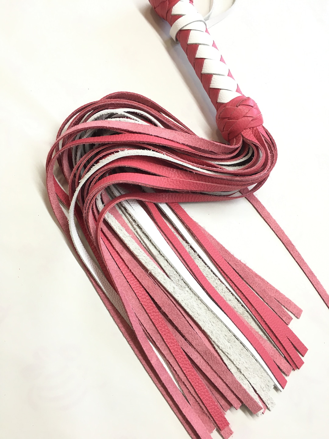 Flogger Leather Whip 50 Tail Genuine Leather - Handmade - Etsy