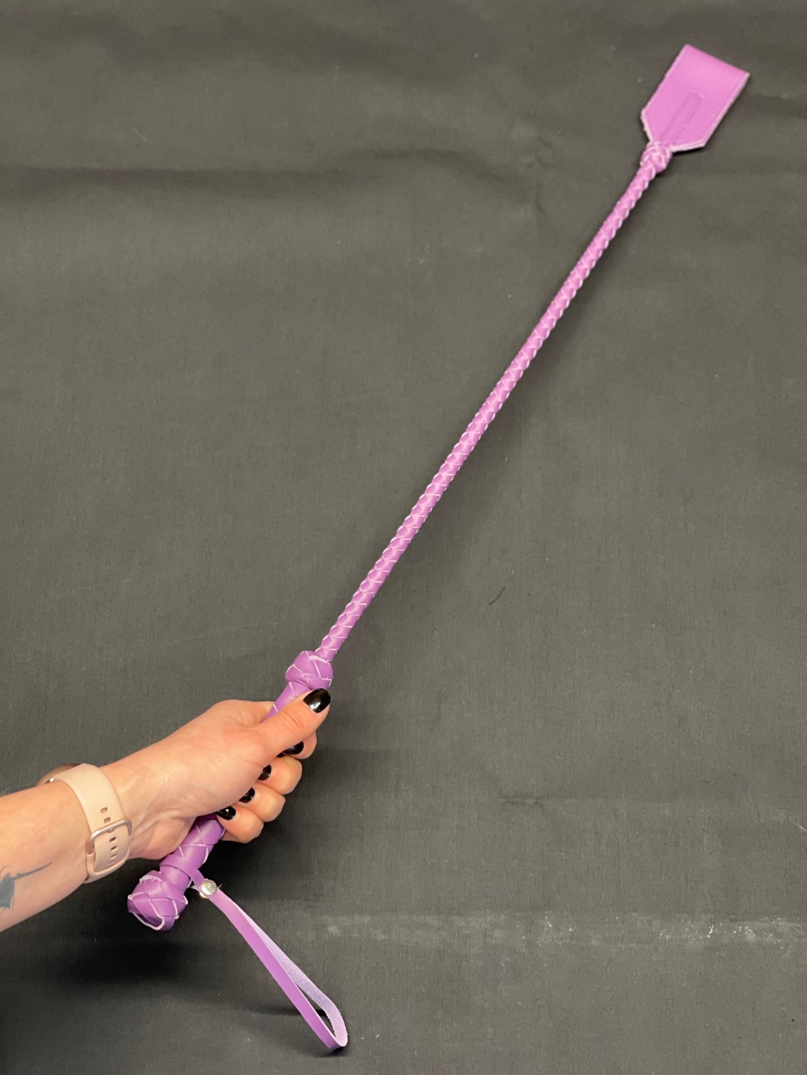 Riding Crop Bdsm For Sex Play Short Riding Crop With Wrist Etsy