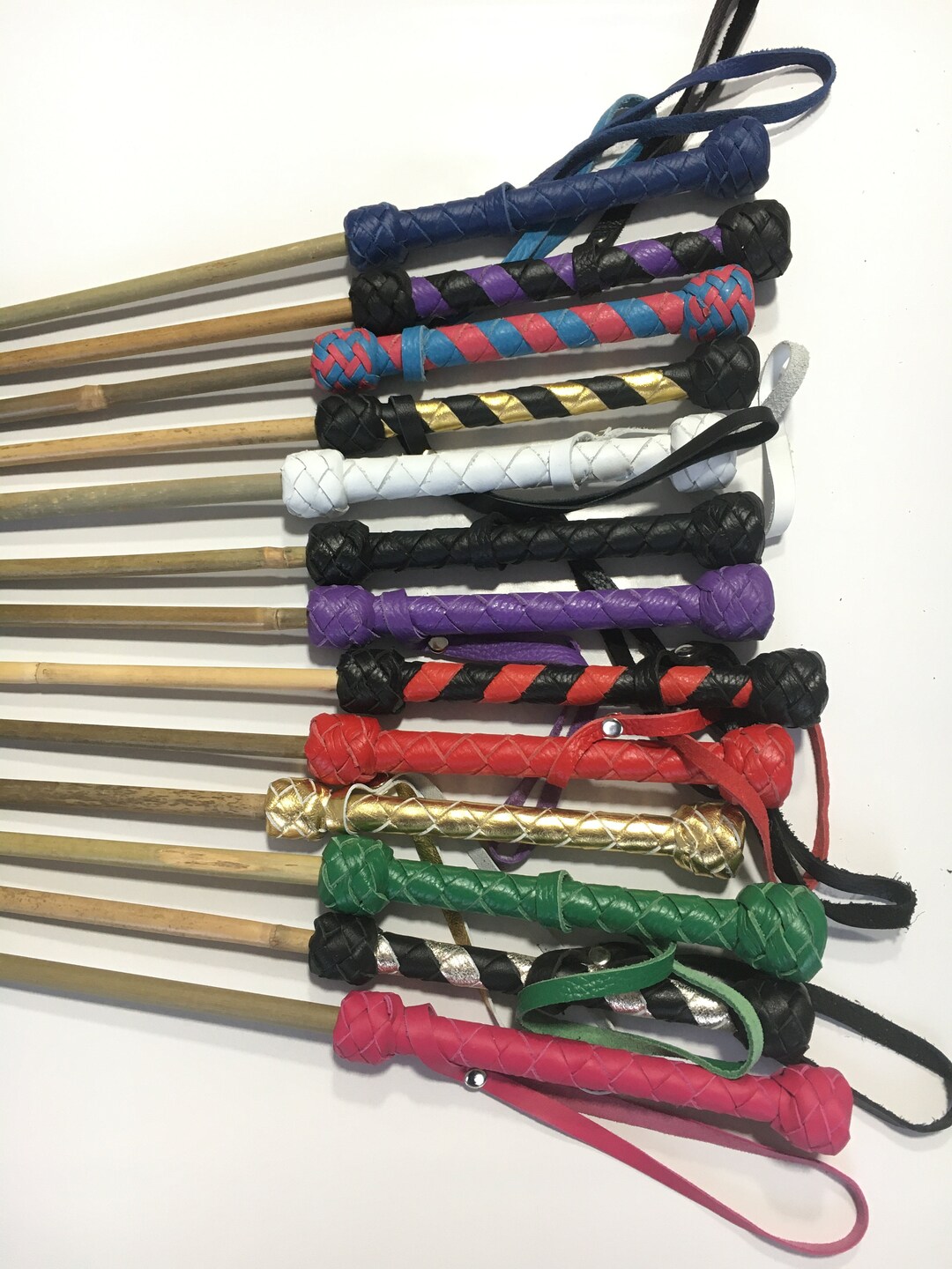 Cane With Leather Wrapped Handle 29 Handmade - Etsy