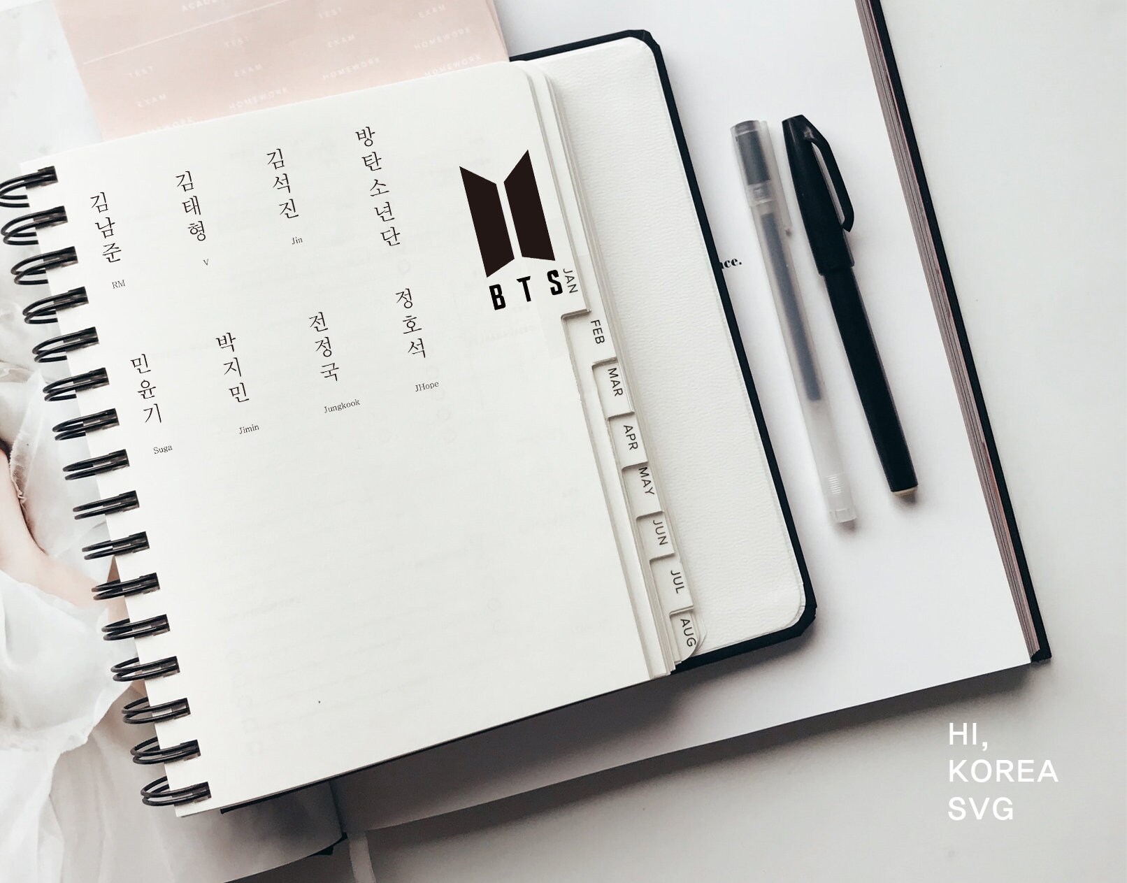 High Quality BTS Svg BTS Logo Svg Bts Logo Sticker Bts Name Bts Name ...