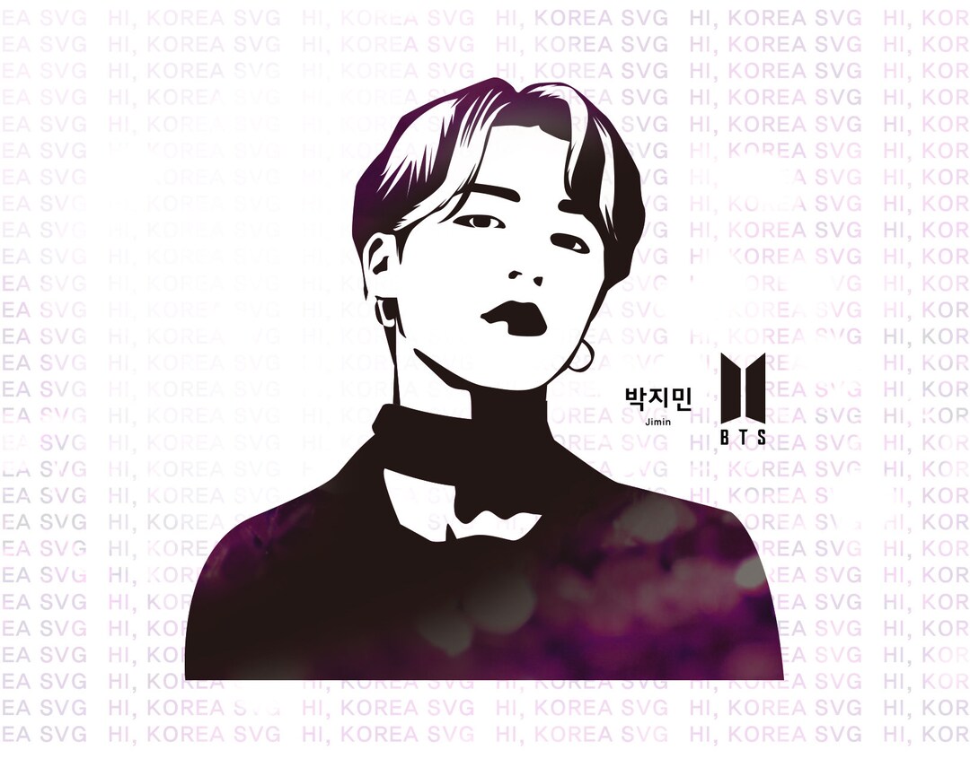Hochwertige BTS Jimin Jimin Shirt Jimin Pin K-Pop Svg/Eps/Png Digitaler ...