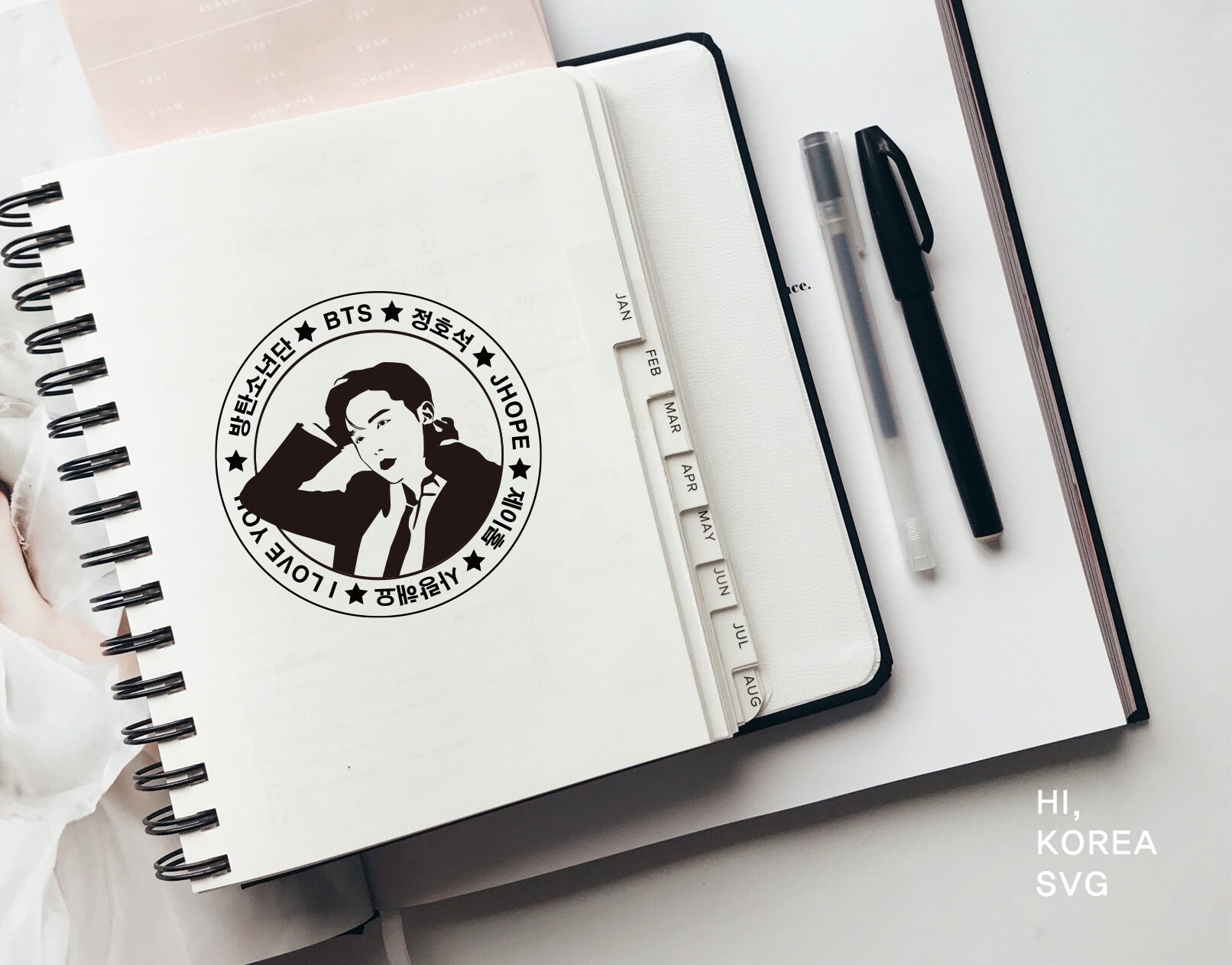 High Quality BTS Svg Jhope SVG Jhope Sticker Bts Jhope - Etsy