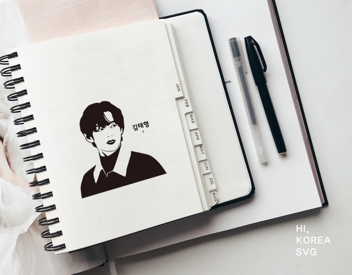 High Quality BTS V Stencil Bangtan Boys K-pop - Etsy