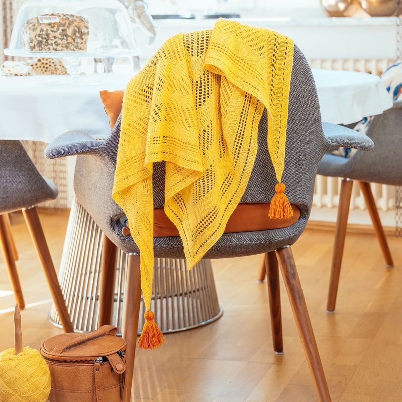Pashmina Knit Pattern - Etsy UK