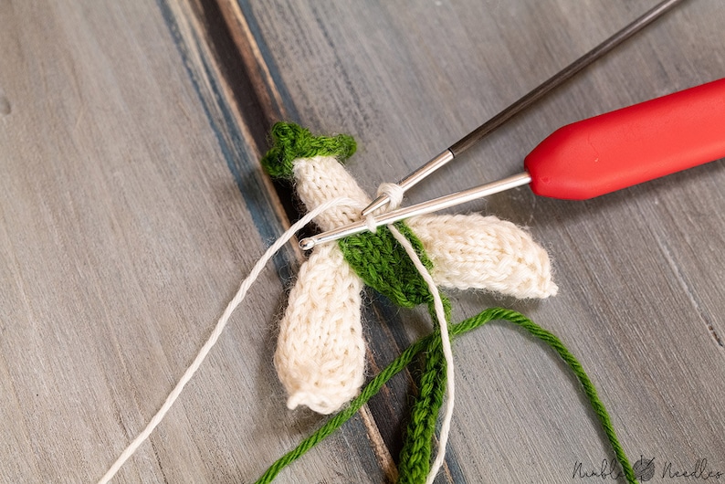 Snowdrop knitting pattern | Etsy