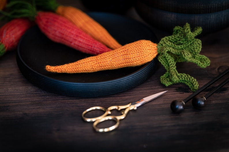 Cute Little Carrot Knitting Pattern - Etsy