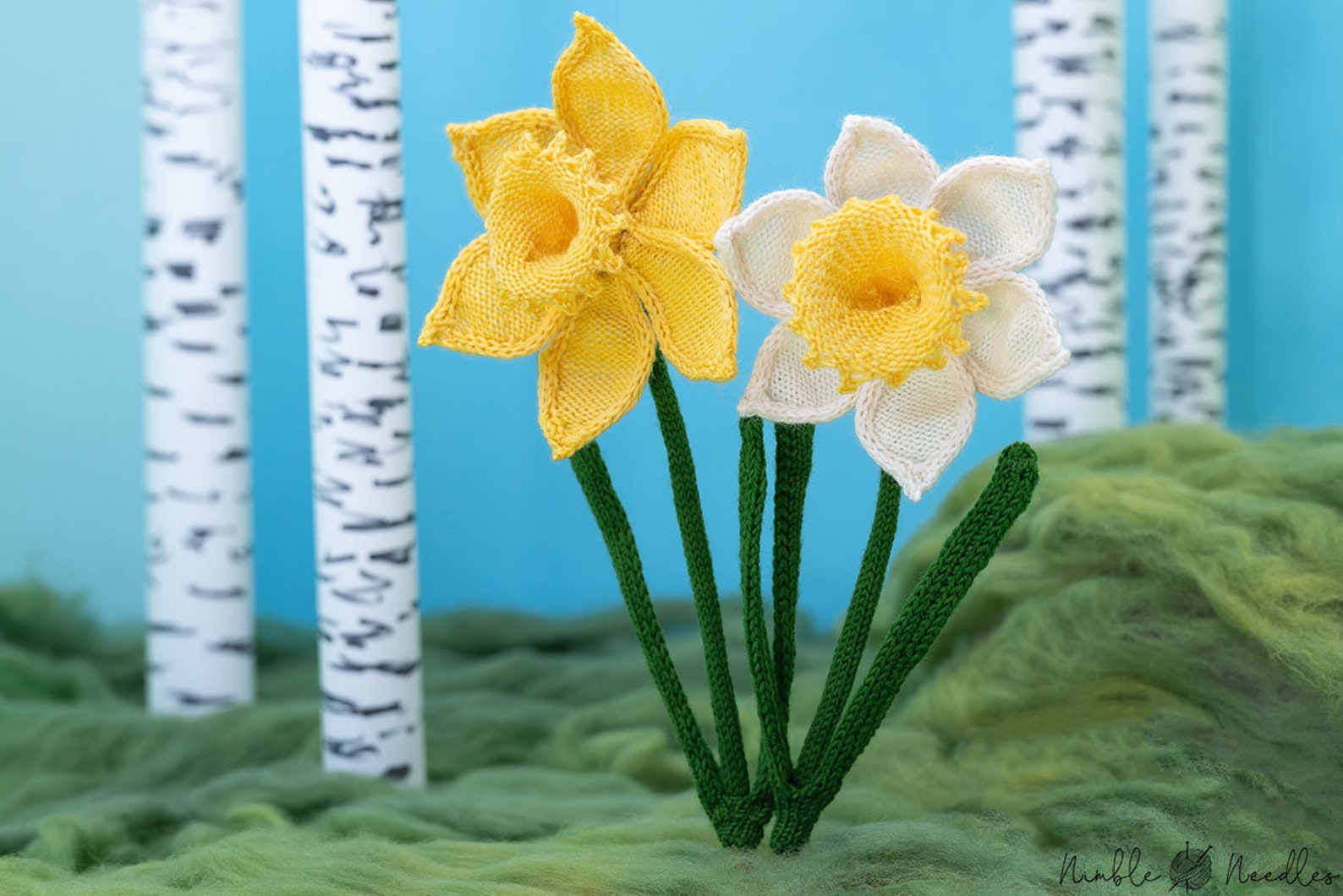Daffodil Knitting Pattern - Etsy