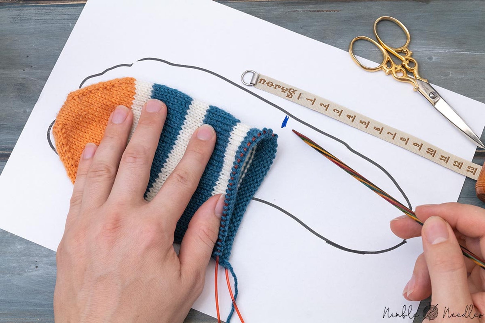 The Perfect Toe-up Sock Knitting Pattern - Etsy