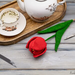 Tulip Knitting Pattern - Etsy