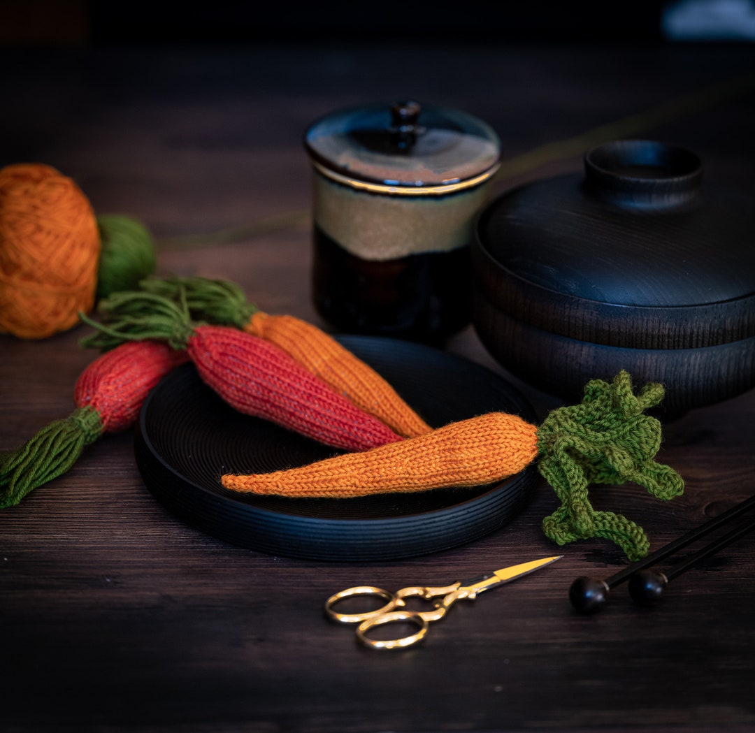 Cute Little Carrot Knitting Pattern - Etsy