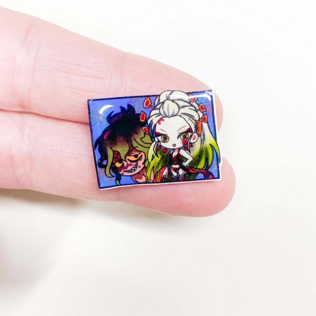 Gyutaro and Daki Badge, Demon Slayer Badges, Otaku Accessory , Gift for ...
