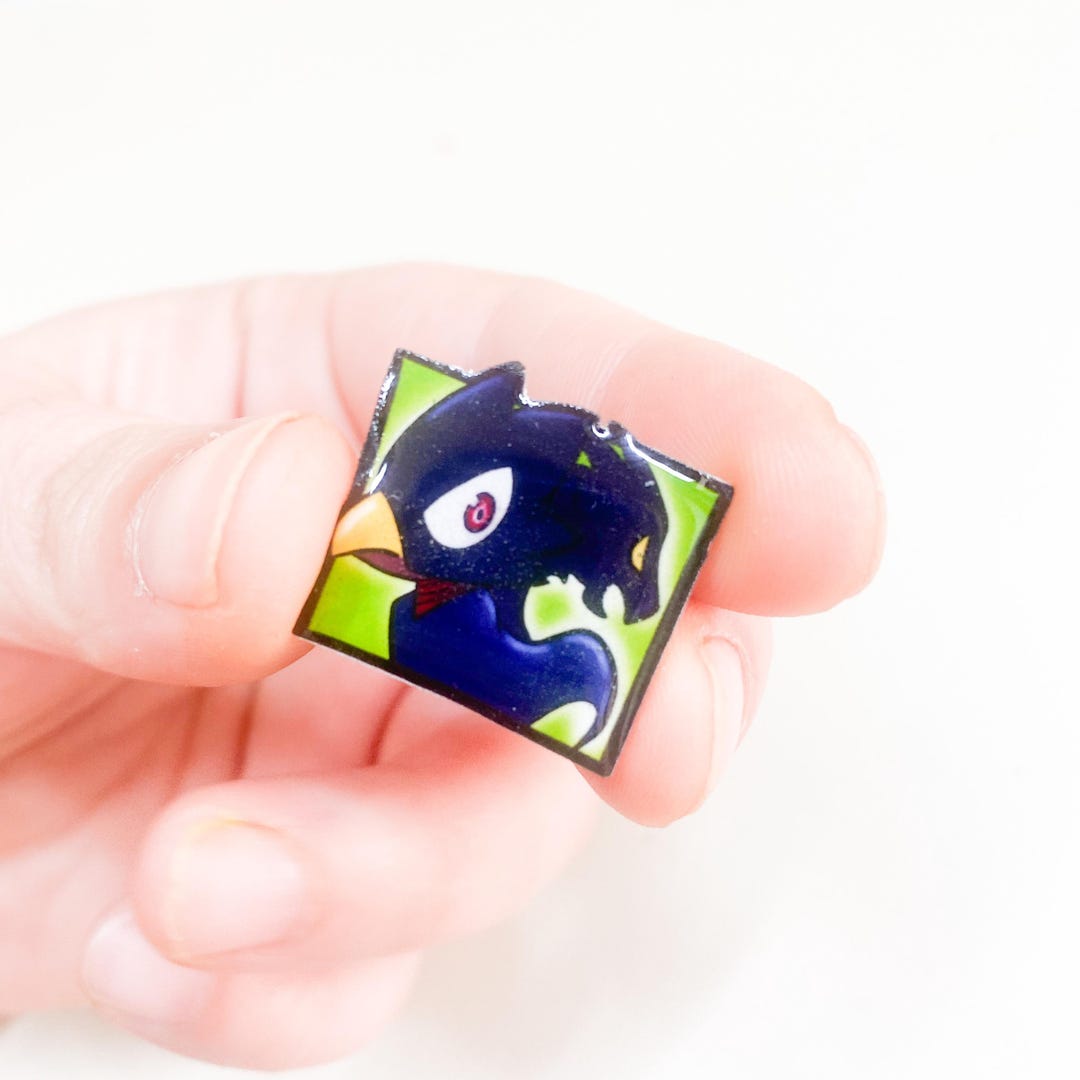 Tokoyami Pin: My Hero Academia Dark Shadow Badge - Etsy