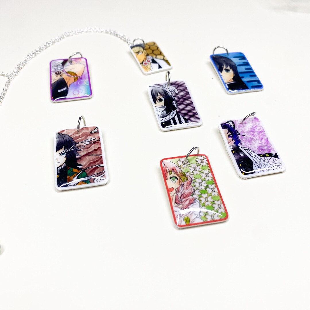 Demon Slayer Necklace, Hashira Necklace, Kimetsu No Yaiba Jewellery ...