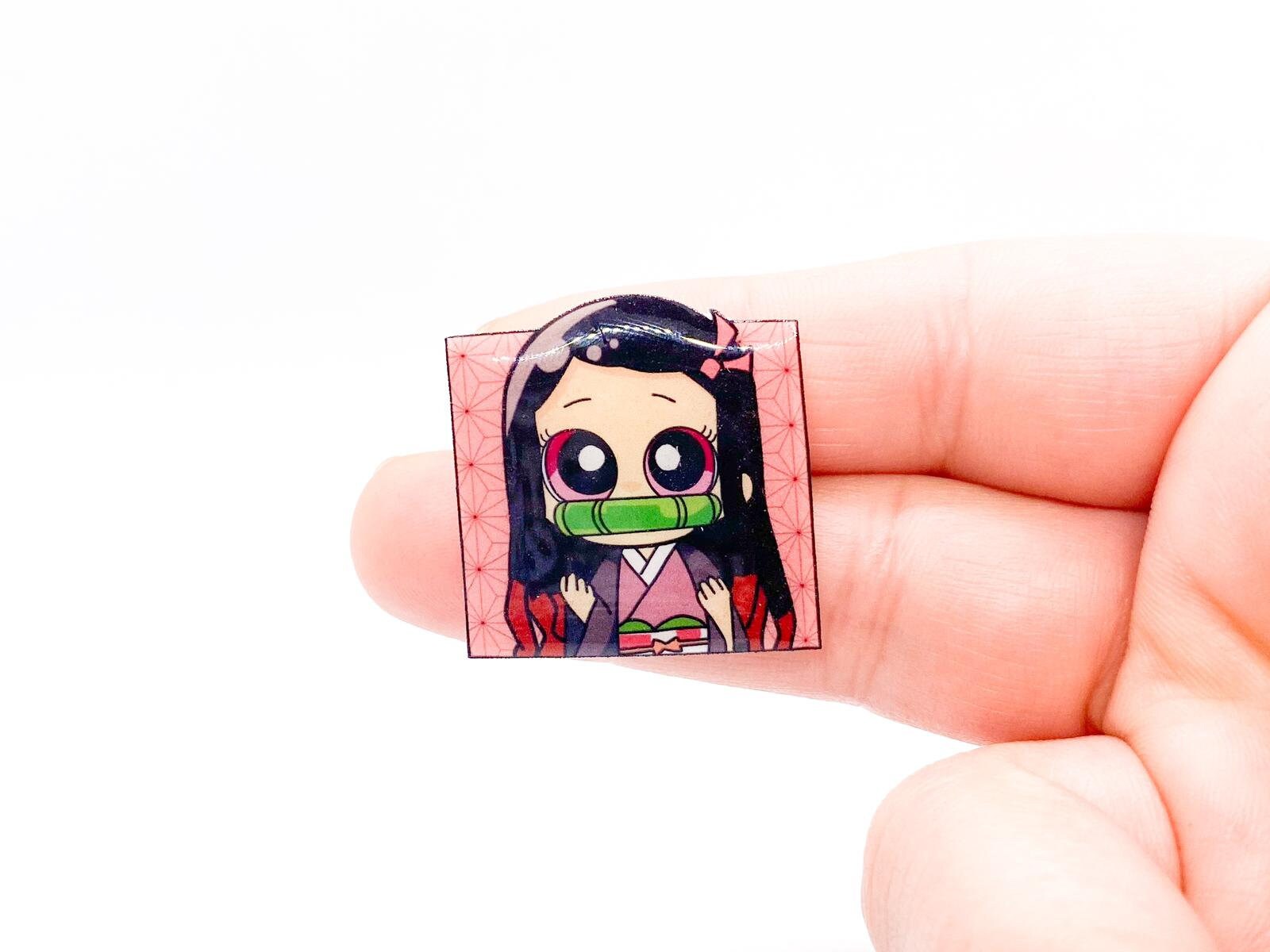 Nezuko Badge, Demon Slayer Badges, Otaku Accessory , Gift for Him, Gift ...