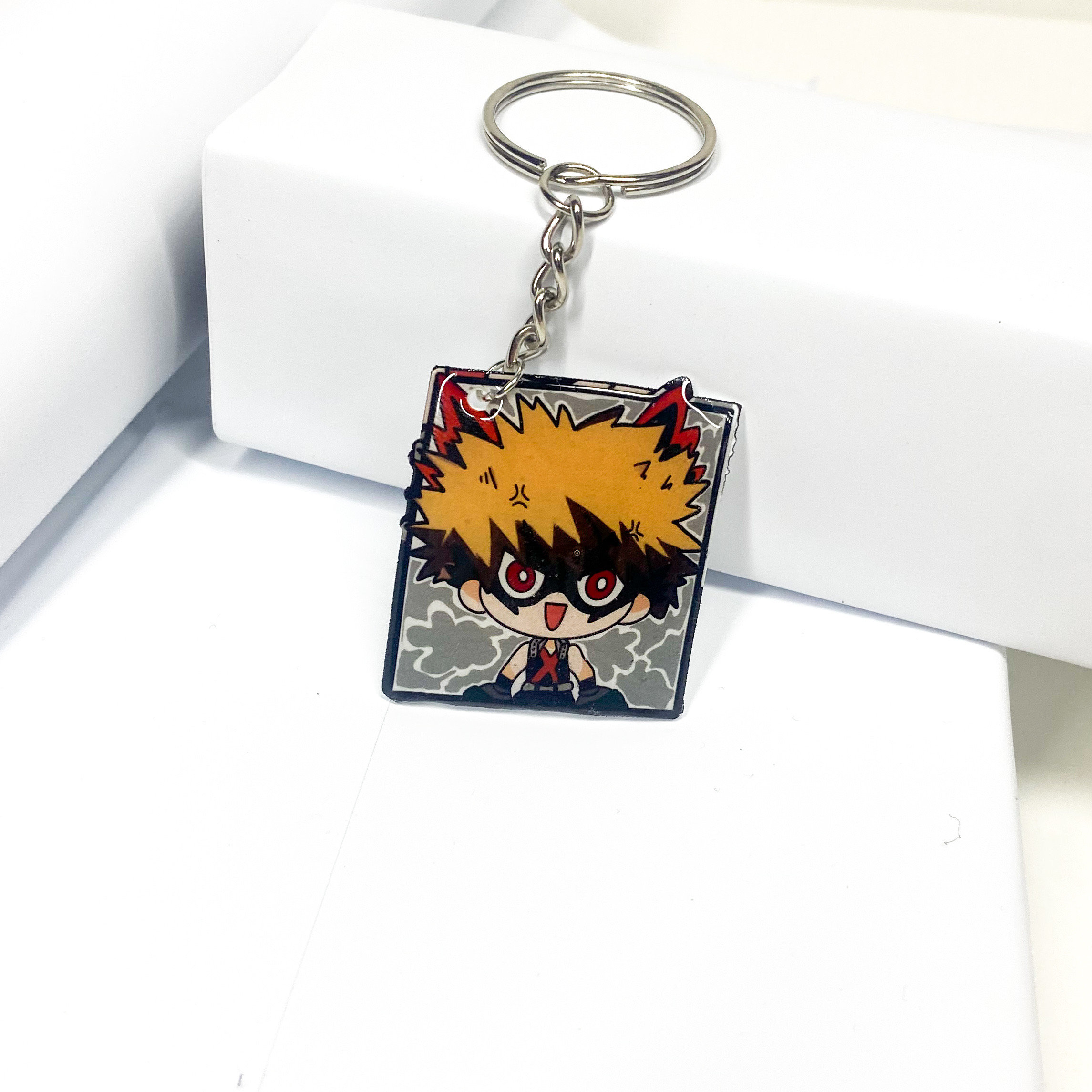 Katsuki Bakugo Keychain ,my Hero Academia Accessories, Otaku Gift for ...