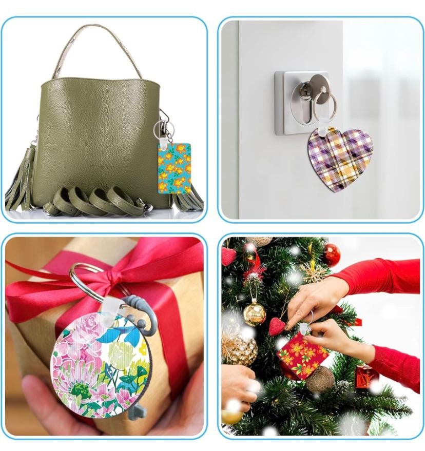 Custom Sublimation Keychain Personalized Keyring With Your - Etsy